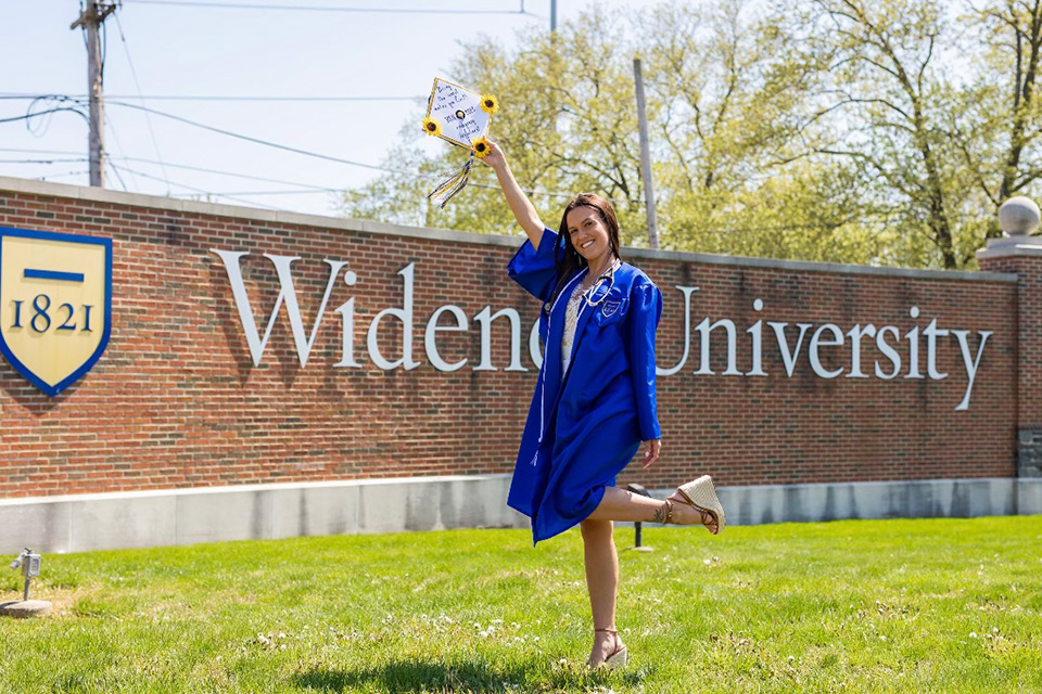 All in the Family: Nursing Graduate Becomes Third Generation Widener ...