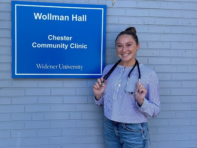 For This Future Nurse, Community Service and Care Are Everything | Widener University