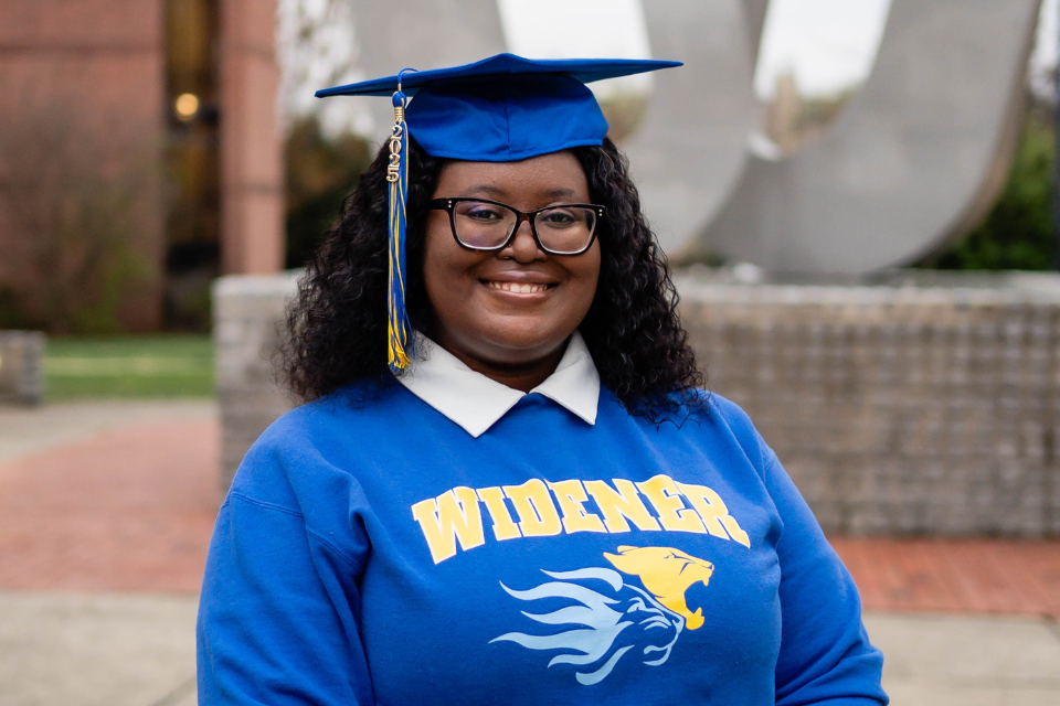 Meet Taylor Easter, the 2025 President’s Award Winner | Widener University