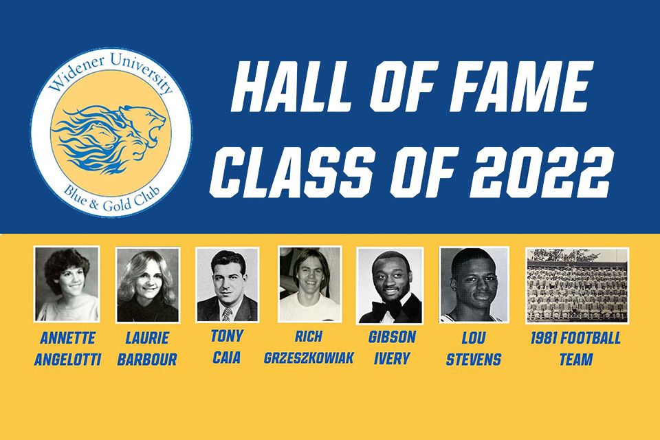 Widener Athletics Hall of Fame Class of 2022 | Widener University